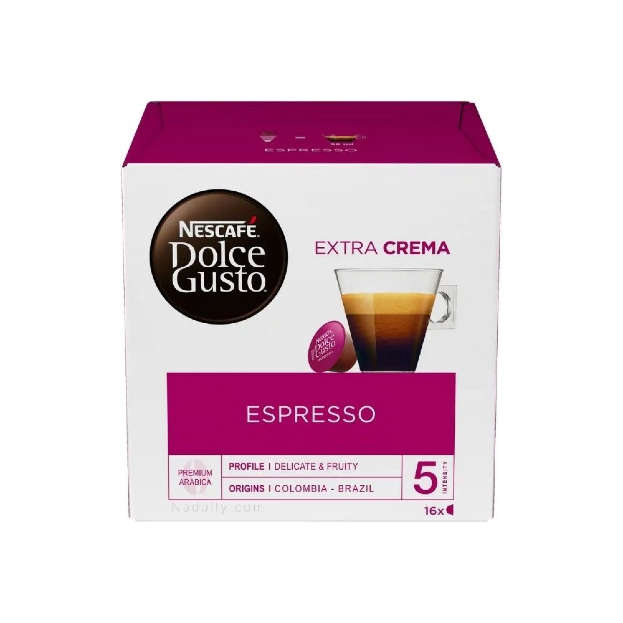 Dolce Gusto Espresso Nescafe capsules extra cream