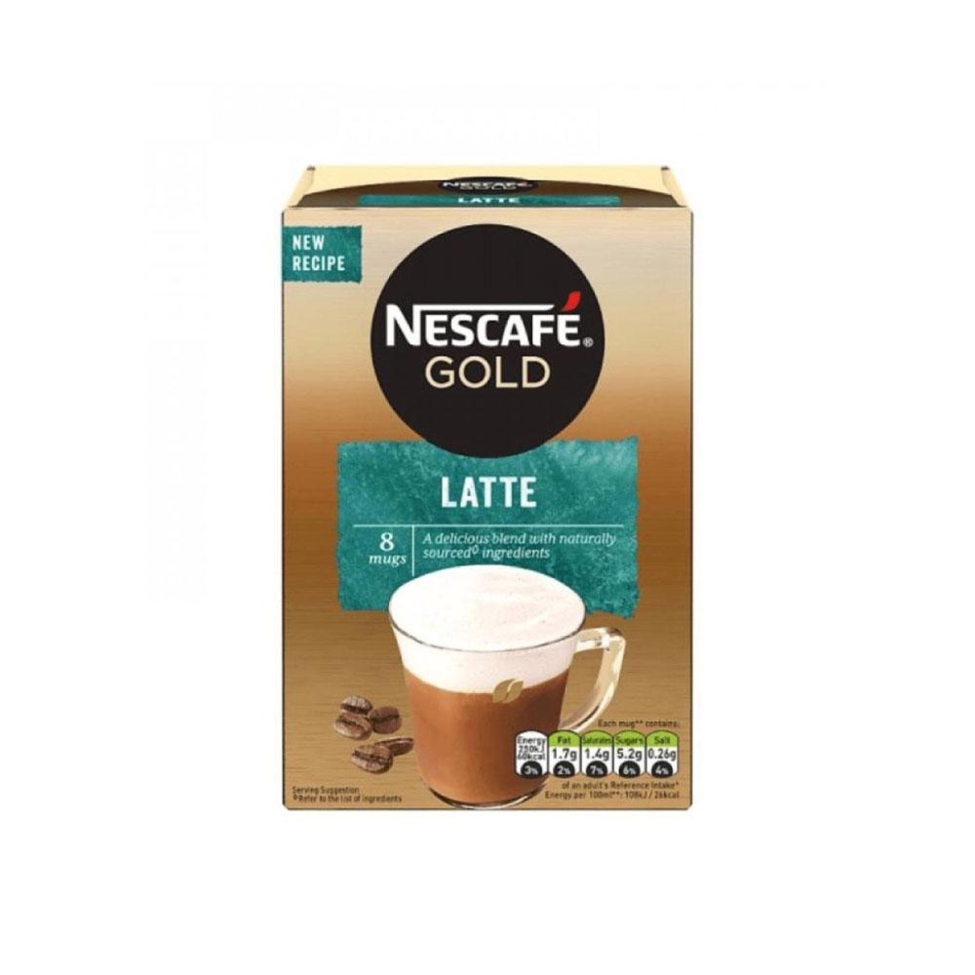 Nescafe Gold Latte Carton - 8 Bags ( 6 Pieces )