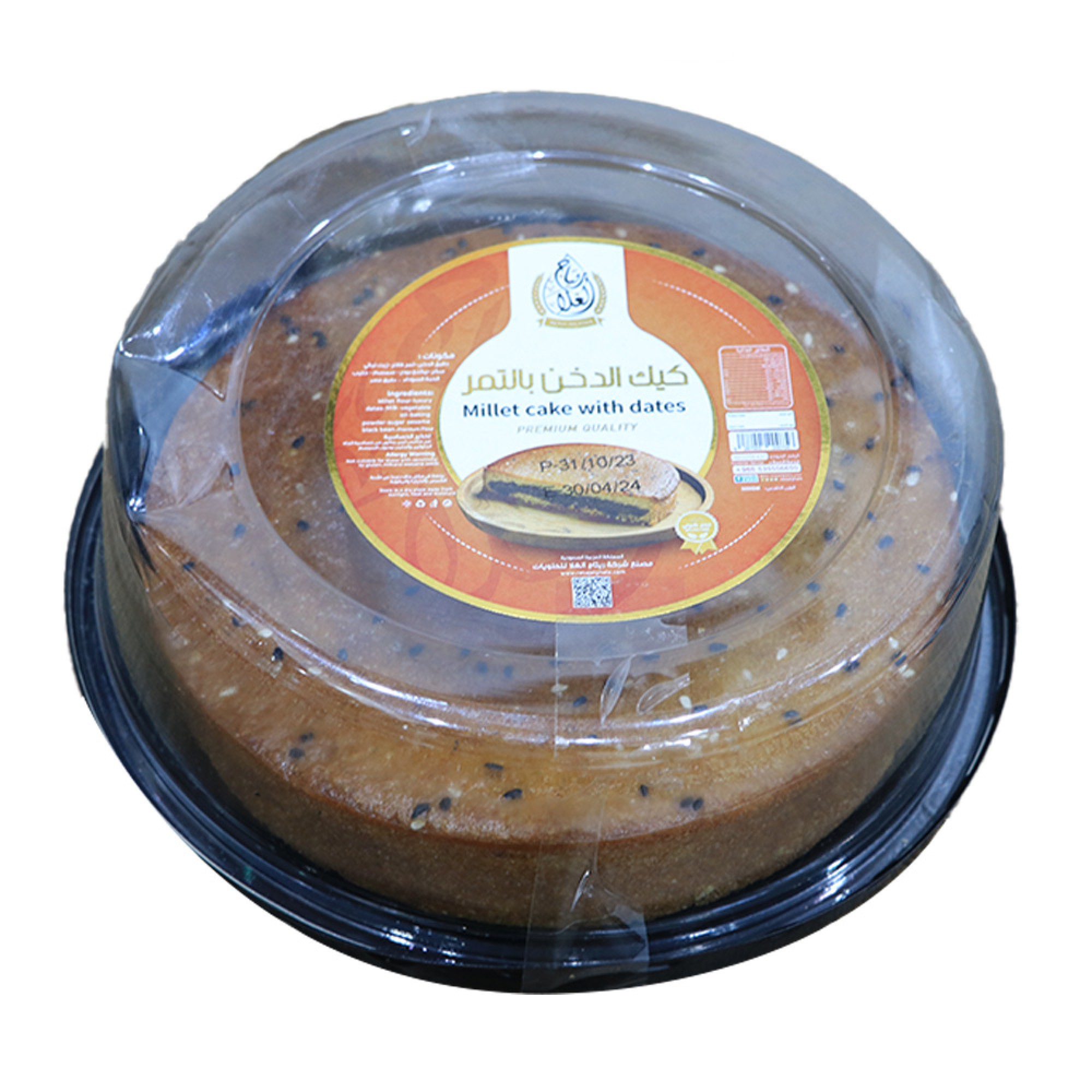 Millet cake with dates, Ritaj Al-Ghala, 500 grams